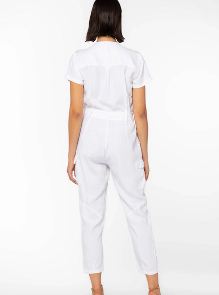 Greyson White Jumpsuit – Swish Avenue